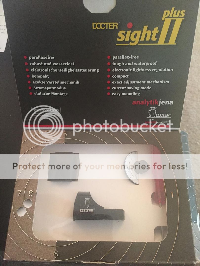 Docter Optic 2+ Mini RDS-3.5 MOA Dot (Price Reduced $215 Shipped ...